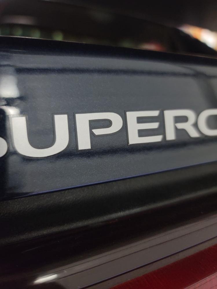 MR2 AW11 Supercharged Trunk Decal - Push to Start